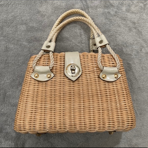 Marcus Brothers | Bags | Vintage Marcus Brothers Basket Purse | Poshmark